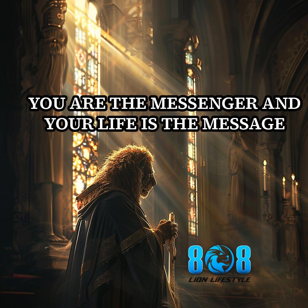 Messenger's Message Canvas: Purpose Driven Art Print | 808 Lion ...
